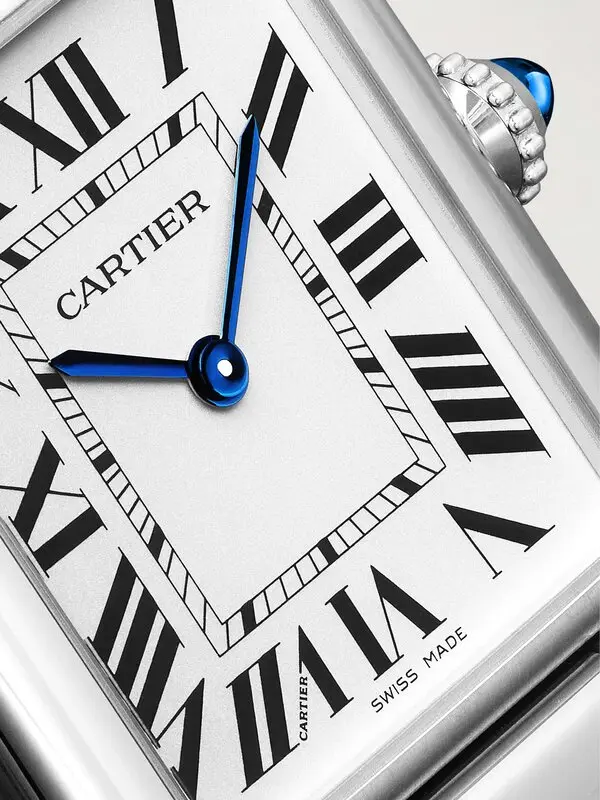 Cartier Tank Must Large Stainless Steel Watch