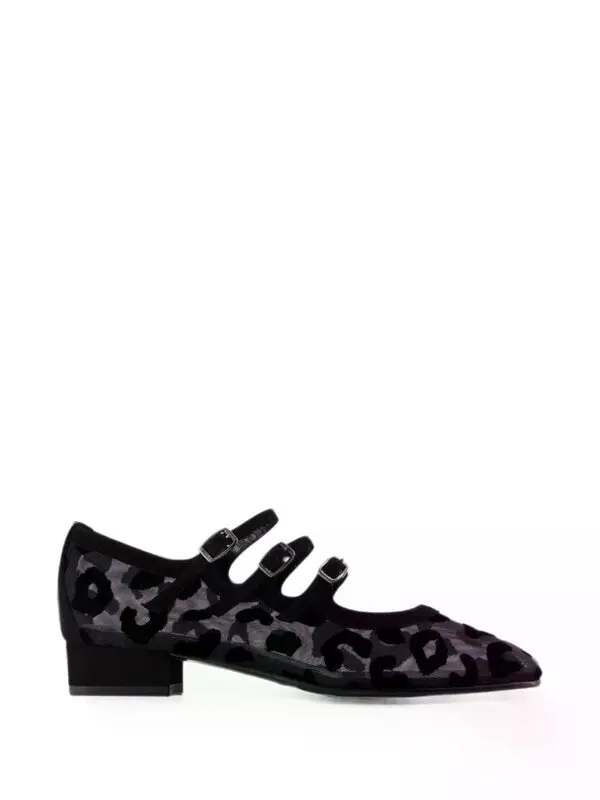 CAREL Ariana Leopard-print Mesh Pumps