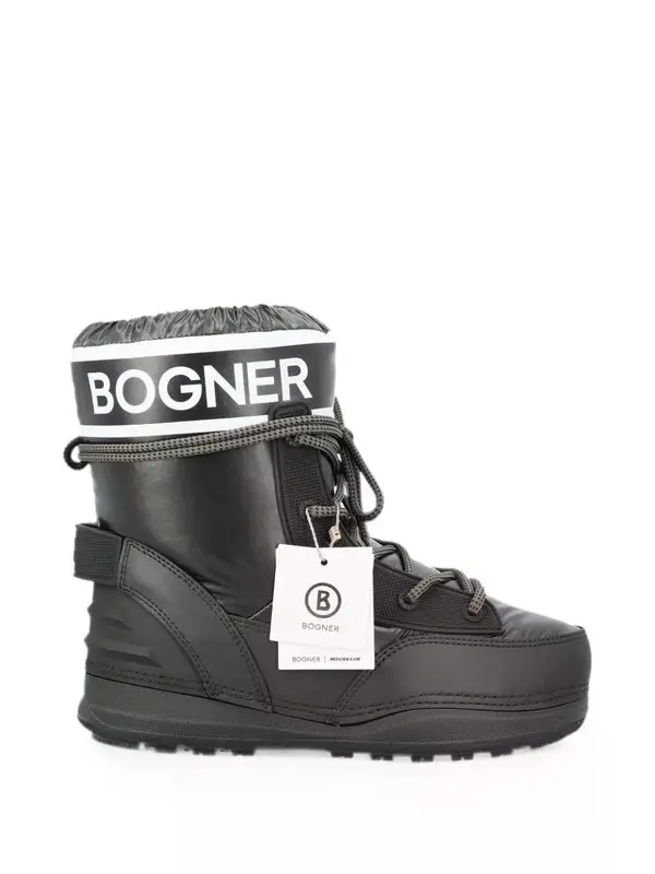Bogner Lace-up Snow Boots - Black