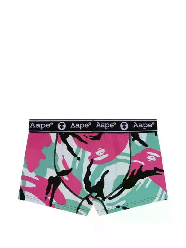 AAPE BY *A BATHING APE Moonface Camo-print Briefs