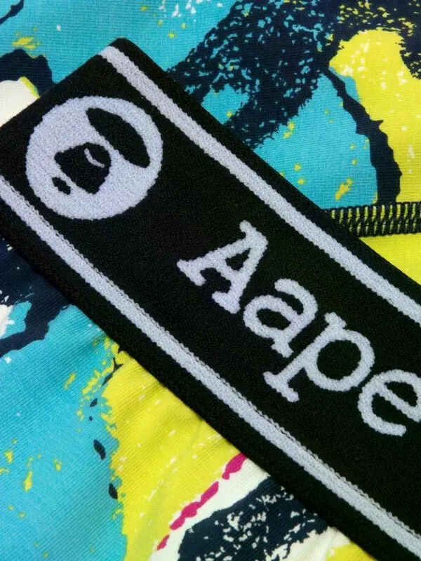 AAPE BY *A BATHING APE Moonface Camo-print Briefs
