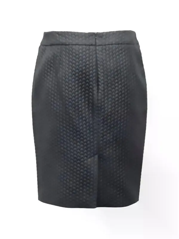 Emporio Armani Textured Pencil Skirt