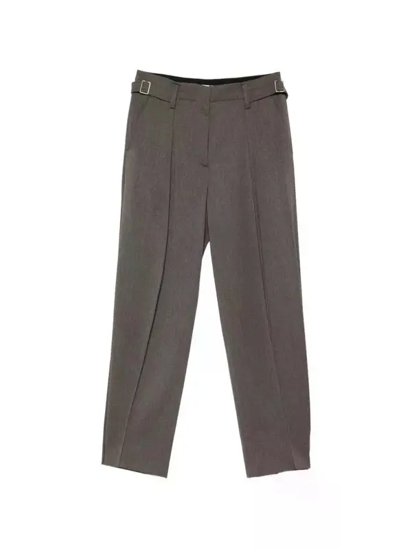 SYSTEM Tailored Trousers With Buckle Detail