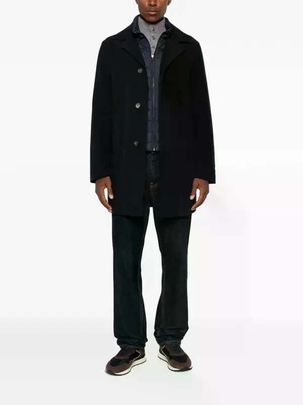 ZEROSETTANTA STUDIO Button-fastening Notched-lapel Coat