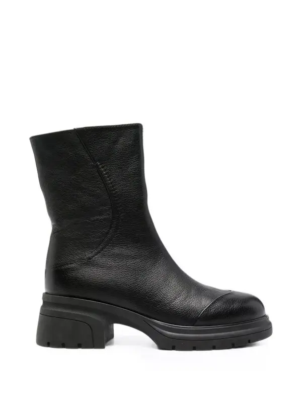 LINDA BAUMANN Block Heel Ankle Boots