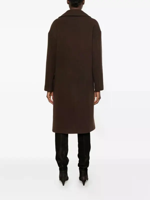 LE SULLY STUDIO Double-breasted Notched-lapel Coat