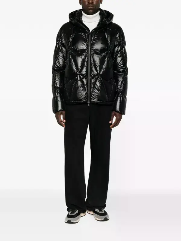 Moose Knuckles Quilted Hooded Jacket