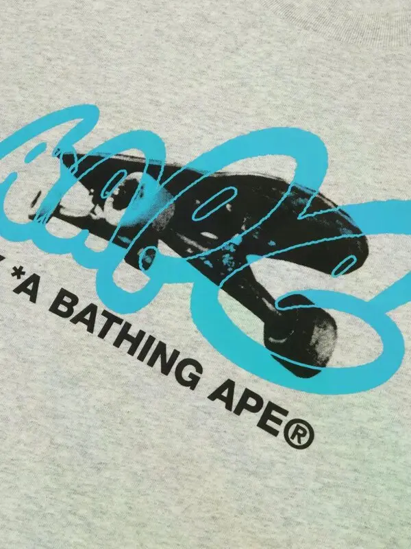 AAPE BY *A BATHING APE Logo-graphic-print T-shirt