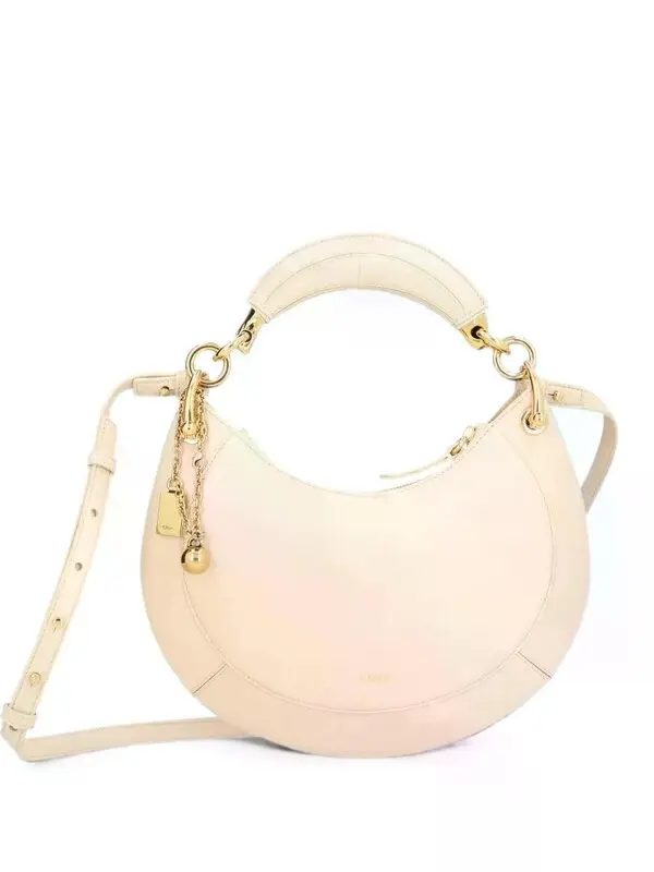 Chloé Small Banana Zipped Bag In Soft Leather