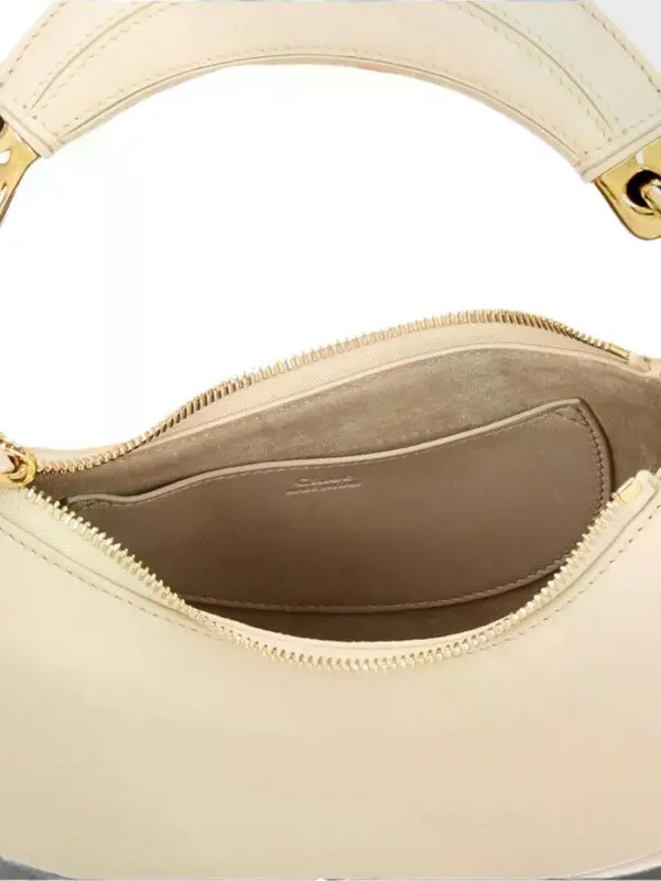 Chloé Small Banana Zipped Bag In Soft Leather