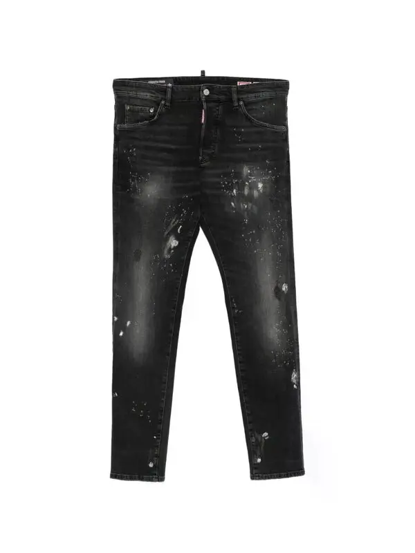 Dsquared2 Distressed-finish Faded-effect Jeans