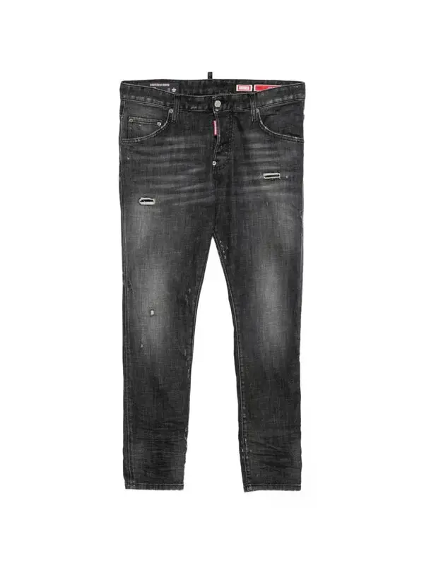 Dsquared2 Distressed Faded-effect Jeans