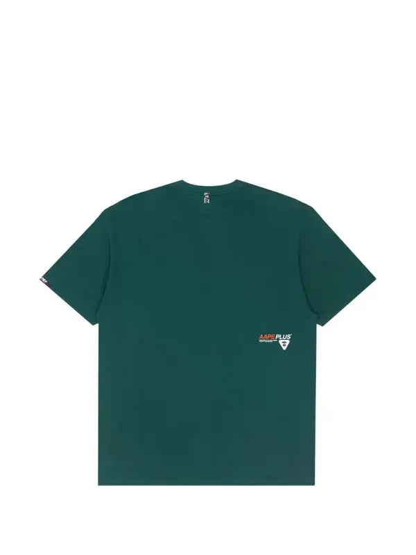 AAPE BY *A BATHING APE Moonface Logo-print T-shirt