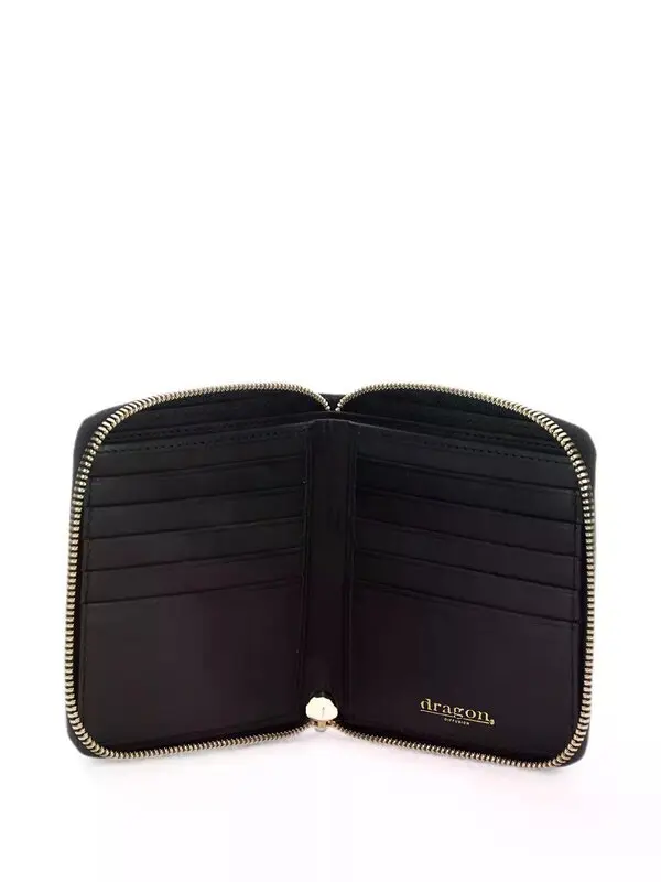 Dragon Diffusion Woven Leather Wallet