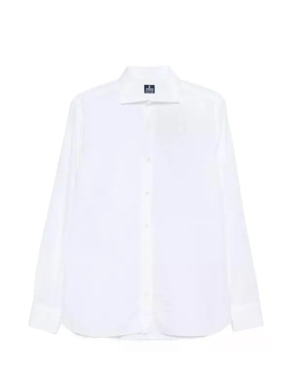 TRUZZI Spread-collar Long-sleeve Shirt