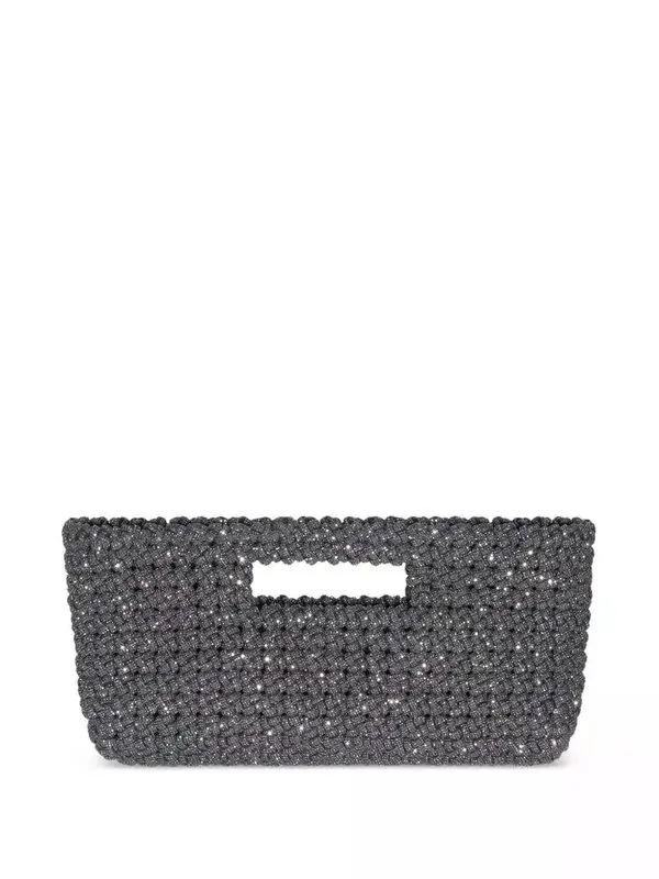HIBOURAMA Livia Gem Top-handle Tote Bag - Grey