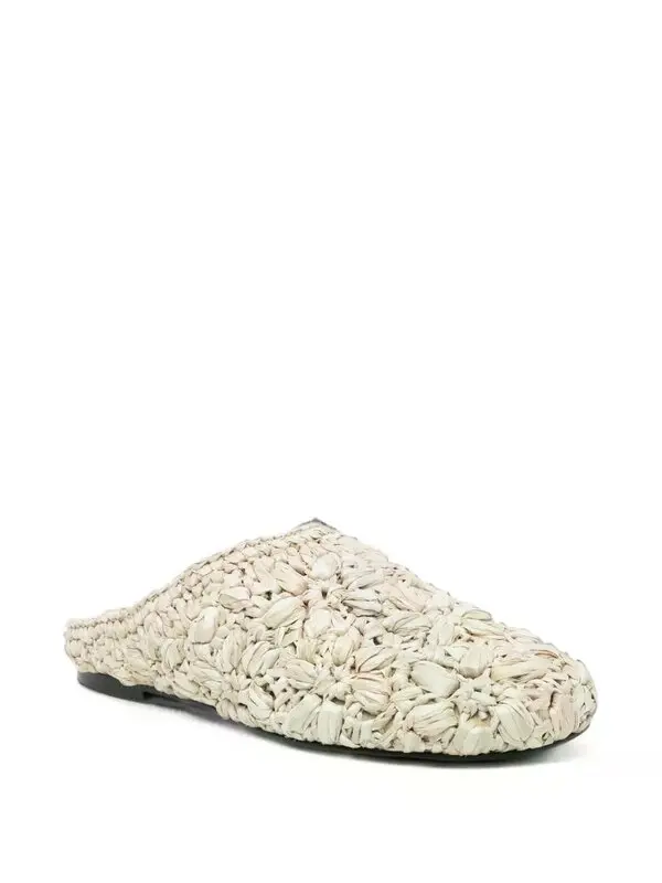 COTEMP Woven Slip-on Mules