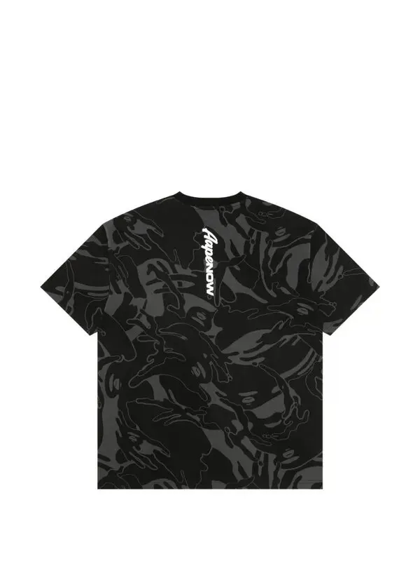 AAPE BY *A BATHING APE Moonface Camo-print T-shirt