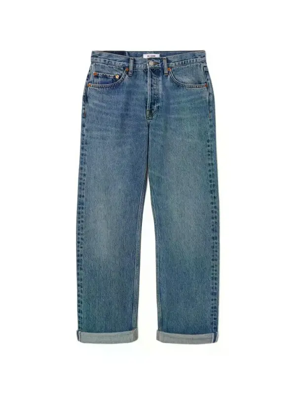 RE/DONE Beau Straight-leg Jeans