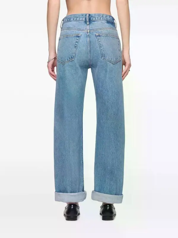 RE/DONE Beau Straight-leg Jeans