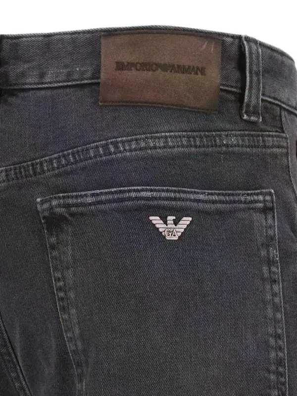 Emporio Armani Straight-leg Five-pocket Jeans