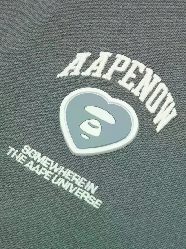 AAPE BY *A BATHING APE Heart-patch T-shirt