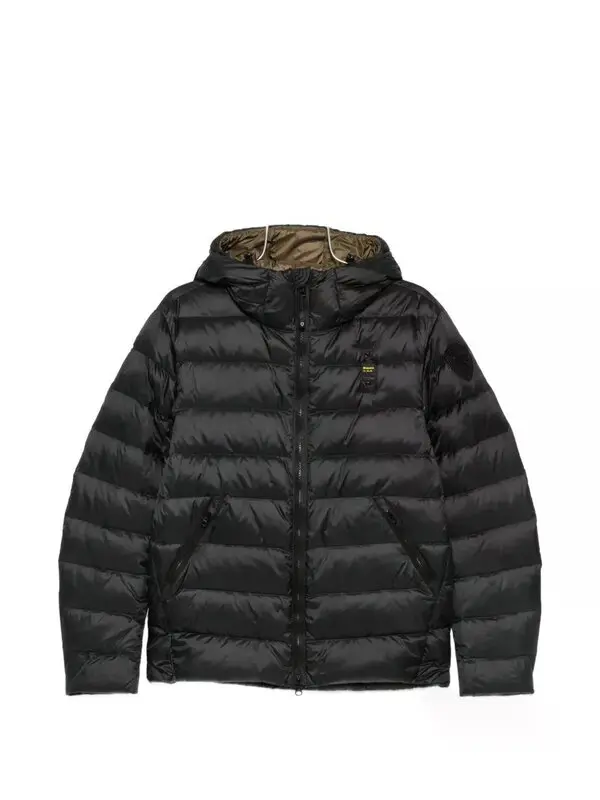 BLAUER. Quilted Hooded Jacket