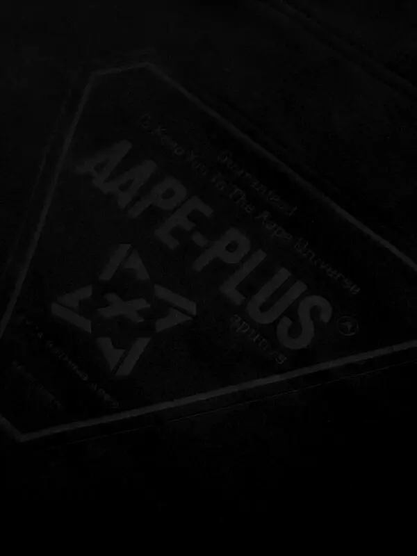 AAPE BY *A BATHING APE Logo-print Fleece Hoodie