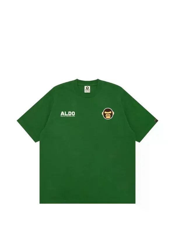 AAPE BY *A BATHING APE Ape Head Logo-appliqué T-shirt