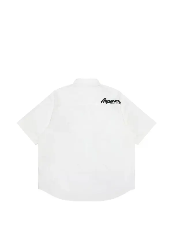 AAPE BY *A BATHING APE Moonface Logo-patch Shirt