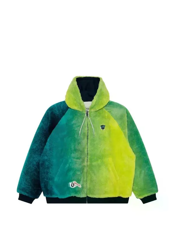 AAPE BY *A BATHING APE Moonface Logo Gradient Hoodie