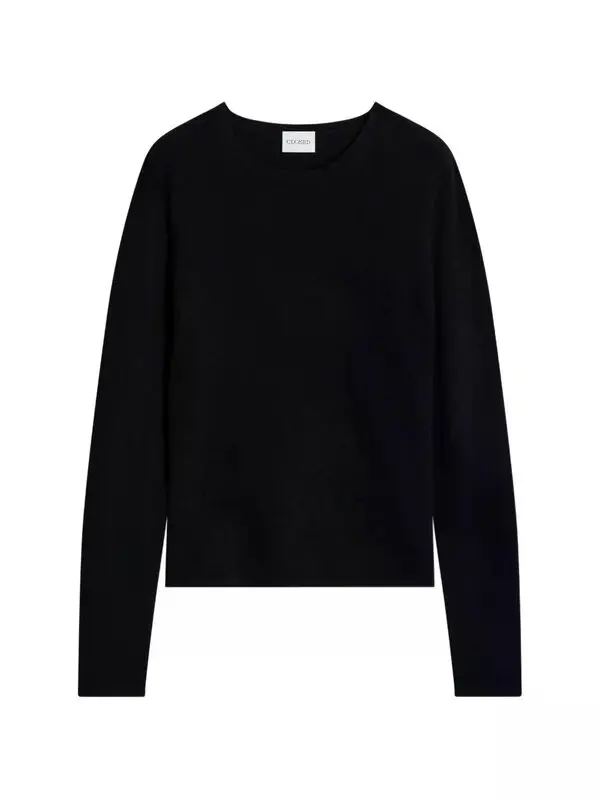 Closed Crew-neck Long-sleeve Sweater