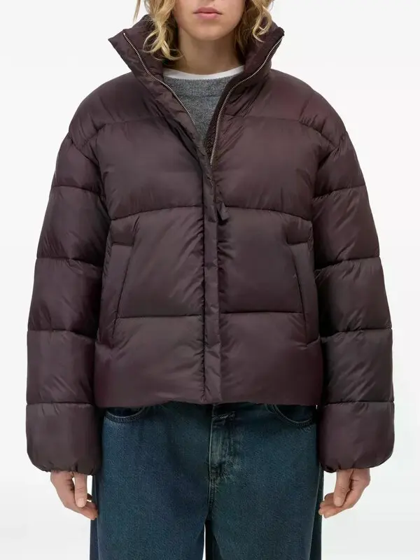 Closed Cropped Puffer Jacket