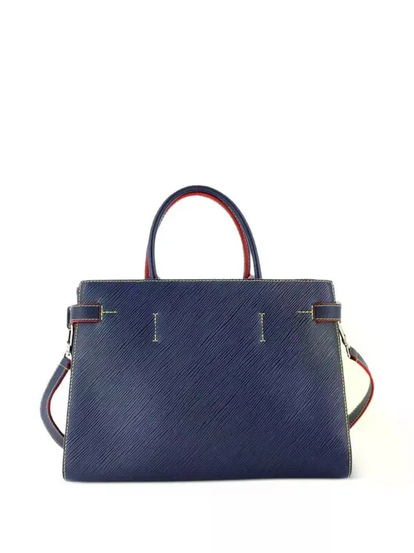 LOUIS VUITTON Twist Epi Leather Tote Bag - Blue