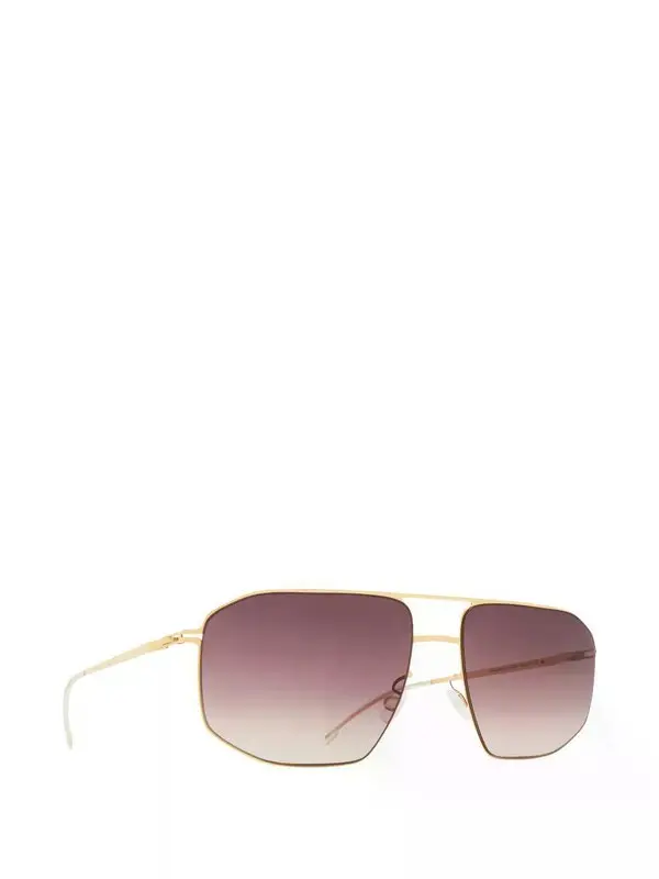 Mykita Santeri Geometric Frame Sunglasses