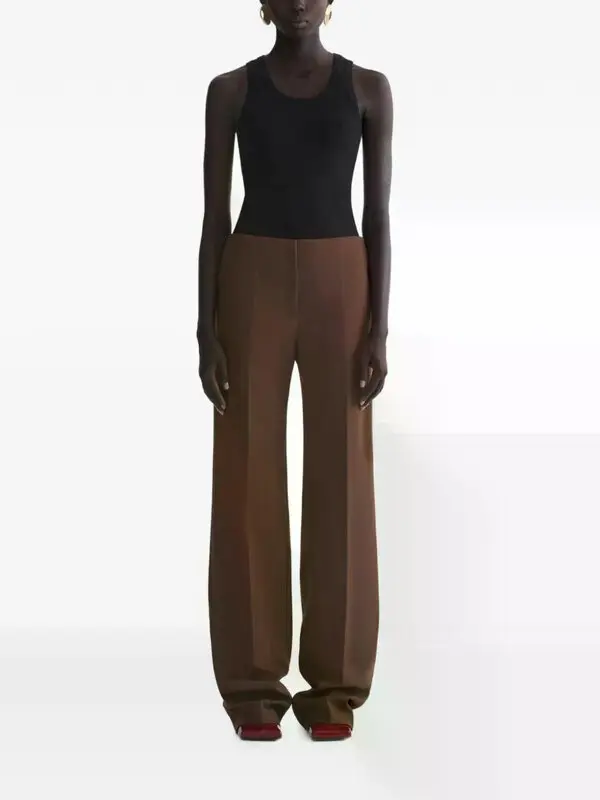 MUGLER Ribbed Tank Top