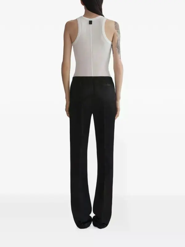 MUGLER Off- Ribbed Tank Top