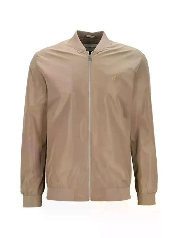 NOWADAYS Logo Embroidered Zip-up Bomber Jacket