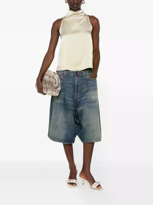 FORTE_FORTE Sleeveless Blouse - Neutrals