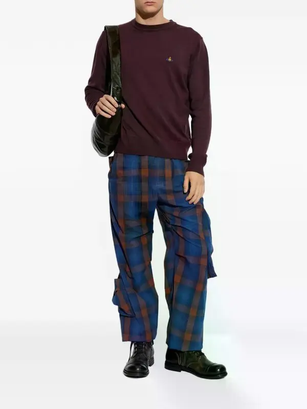 VIVIENNE WESTWOOD Alex Wool Sweater - Purple