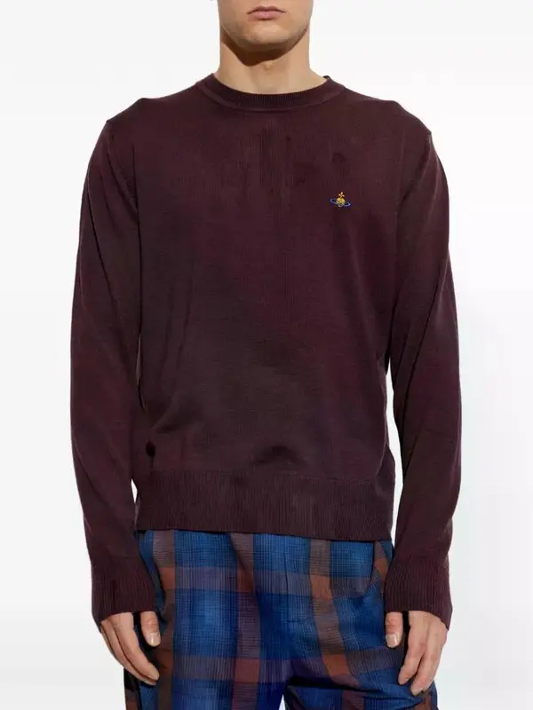 VIVIENNE WESTWOOD Alex Wool Sweater - Purple