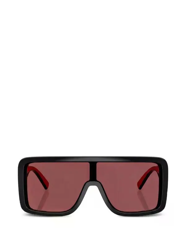 Dolce & Gabbana Dg Logo Shield Sunglasses - Blue