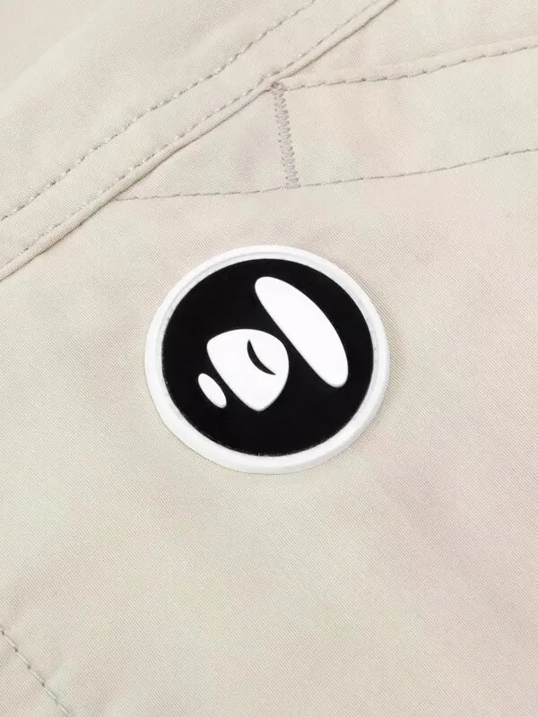 AAPE BY *A BATHING APE Moonface-patch Cargo Shorts