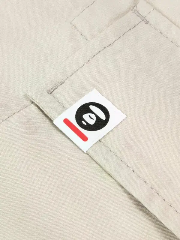 AAPE BY *A BATHING APE Moonface-patch Cargo Shorts