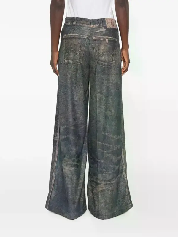 BYE Faded Corduroy Palazzo Pants