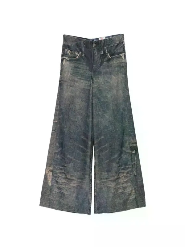 BYE Faded Corduroy Palazzo Pants