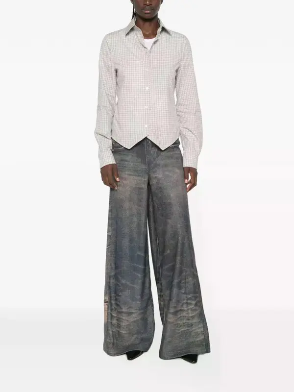 BYE Faded Corduroy Palazzo Pants