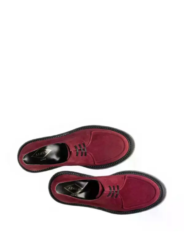 ADIEU PARIS Type 124 Lace-up Suede Shoes