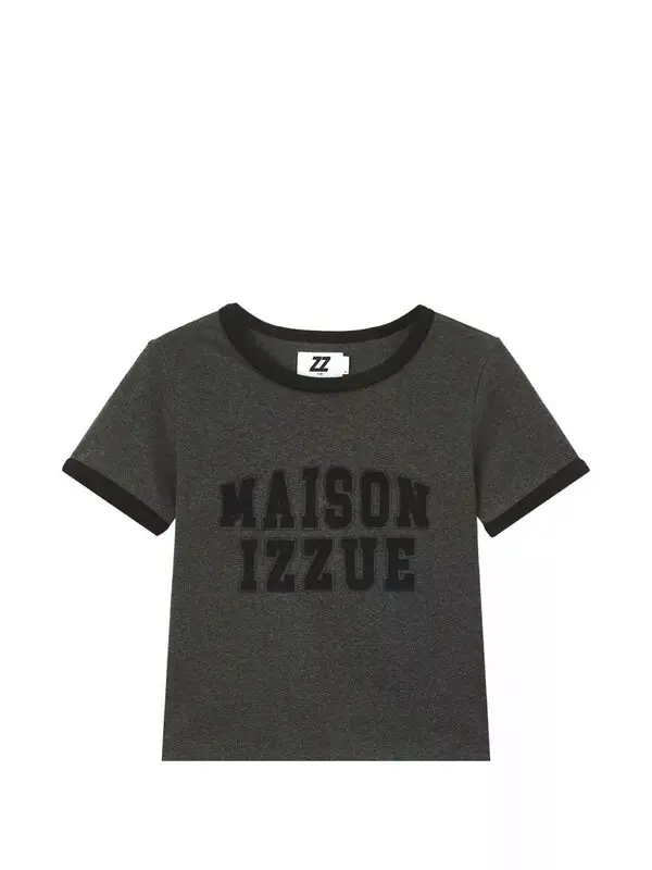 Izzue Logo-print Ringer T-shirt