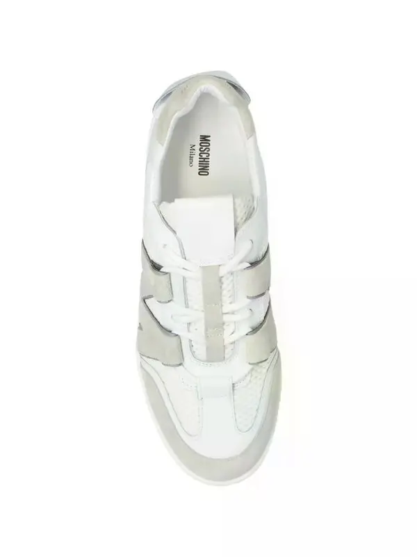 Moschino Panelled Logo Detail Sneakers